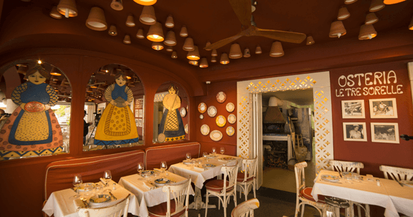 Restaurant on the beach with Mediterranean cuisine - Osteria Le Tre ...